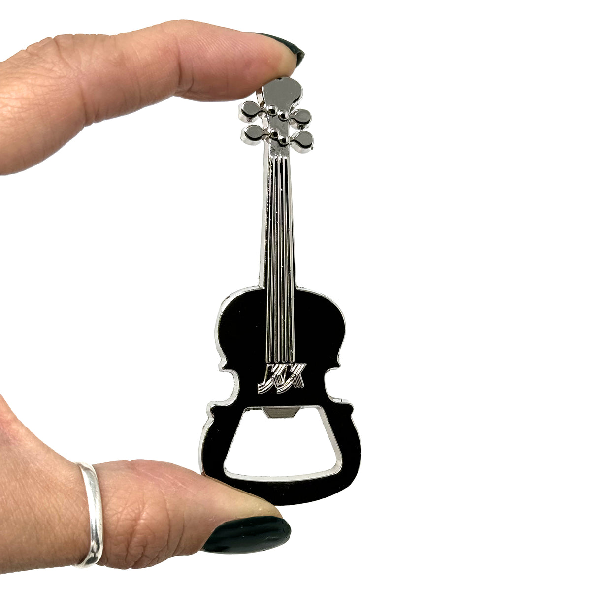 Metal Fiddle 🎻 Bottle Opener | Rainbow Unicorn Birthday Surprise