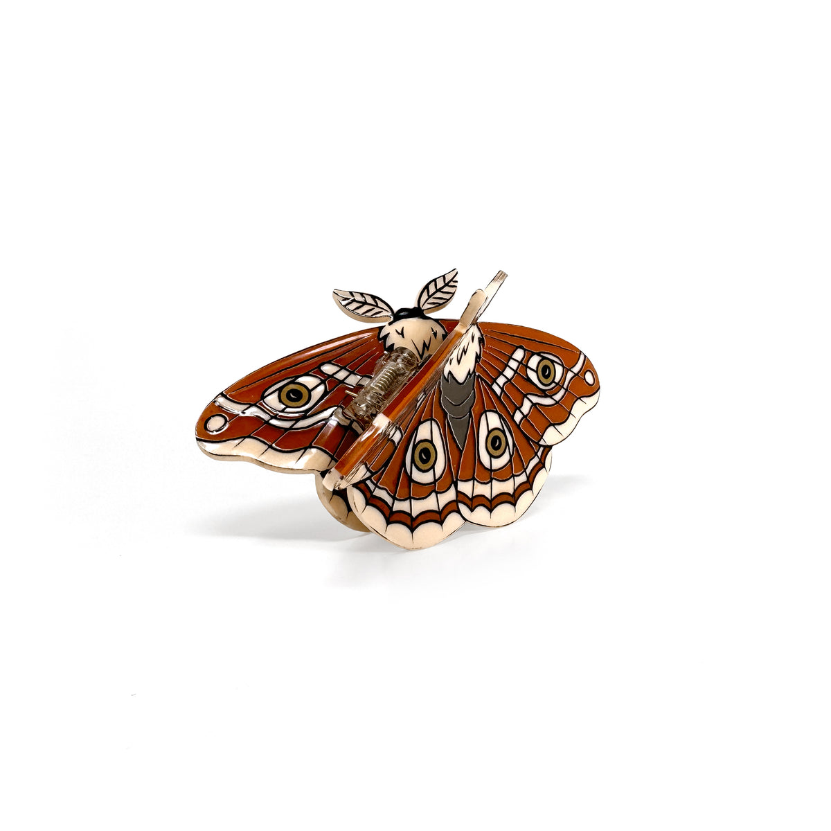 Lunar Moth Hair Claw Clip, Witchy, Celestial, Nature inspire | Rainbow ...