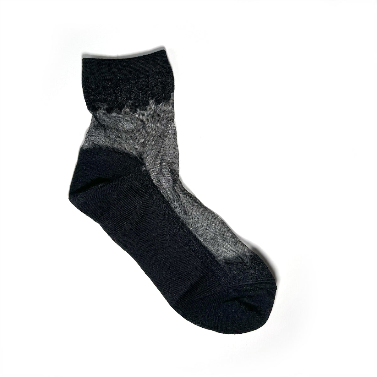 Floral Mesh Ankle romantic Renee Socks | Rainbow Unicorn Birthday Surprise