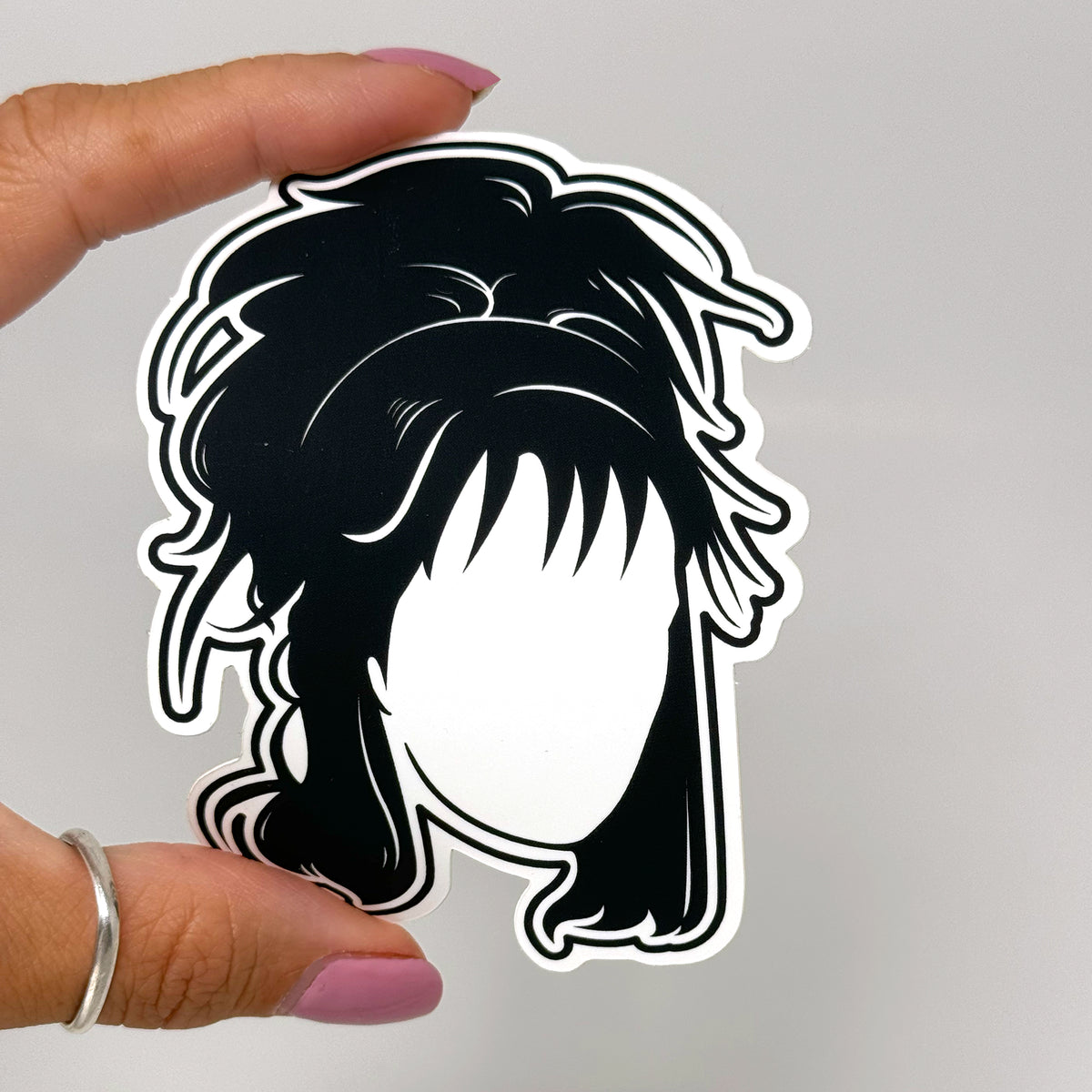 Lydia Deetz 🖤 Die Cut Vinyl Sticker | Rainbow Unicorn Birthday Surprise