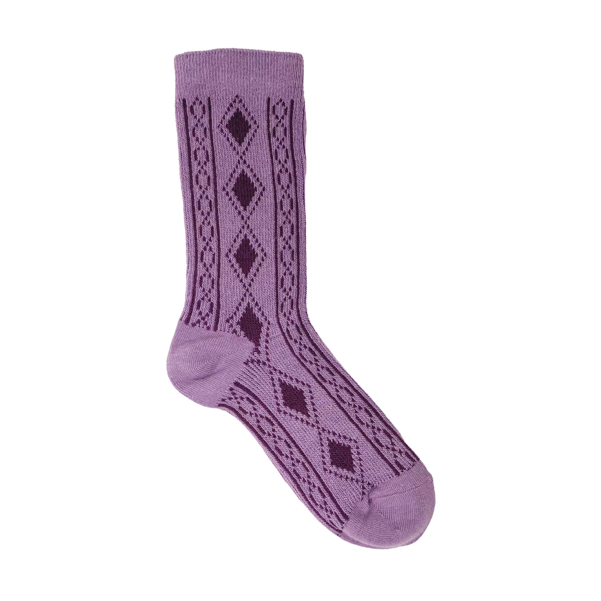 Purple Patterned Barney Socks – Limited Edition, Last Call | Rainbow ...